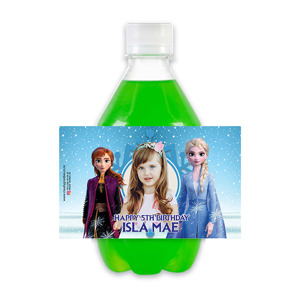 Frozen Personalized Fizzy Drink Label – Moody Goodies